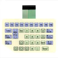 China RAL Industrial Membrane Switch Good Water Resistance Custom Membrane Keypad for sale