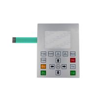 China Silver Paste Metal Dome Membrane Switch Keyboard 4x3 Membrane Keypad for sale
