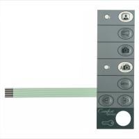 China Tactile Metal Dome PET Circuit Membrane Switch 3M Adhesive ISO Certificate for sale