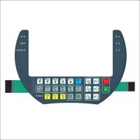 China Printed Silver PET Circuit Membrane Switch SGS Certificate IP65 for sale