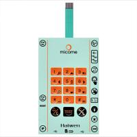 China Customized Push Button FPC Membrane Switch Waterproof With LED for sale