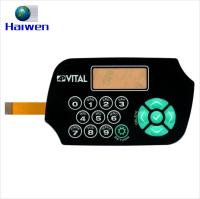 China Custom Screen Printing FPC Membrane Switch Keypad With Polyester Dome for sale