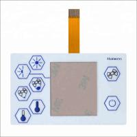 China Embossed Tactile Button FPC Membrane Switch SGS Certificate With F150 PET for sale