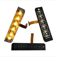 China Illuminated LED Membrane Switch Non Tactile For Electromagnetic Oven for sale