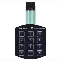 China Custom Capacitive LED Membrane Switch With Touch Button Keypad for sale