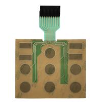 China Silk Screen Printed Capacitive Touch Switch PET Keypad Membrane Switch for sale