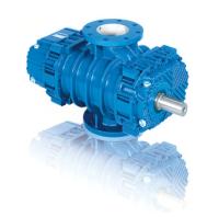 China Horizontal Tri Rotary Lobe Blowers Vertical Cast Iron For Low Pulse System for sale