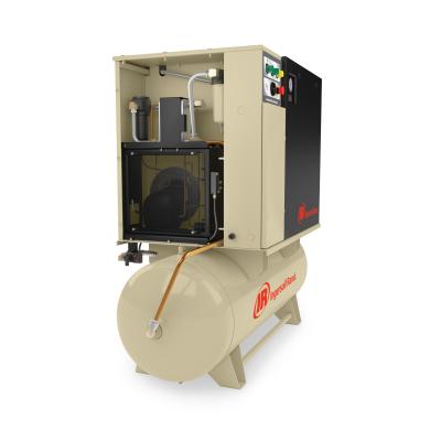 China Oil Flooded Screw Type Air Compressor 125KW With Integrated Air System for sale