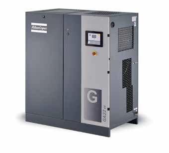 China Electric Sturdy Air Compressor Low Pressure GA 45 VSD+ 45KW Practical for sale