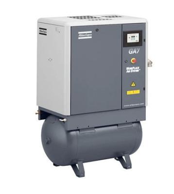 China GA7 VSD 75KW Industrial Blower Solutions , Stable Oil Injected Screw Air Compressor for sale