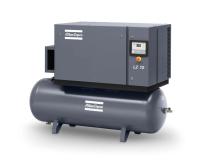 China Portable Rotary Screw Type Air Compressor 230V 400V With LZ Premium Piston for sale