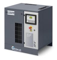 China Water Injected Screw Type Air Compressor 22KW Atlas Copco S AQ 22 VSD Oil Free for sale