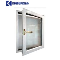China KDSBuilding Wholesale Aluminium High Security With Double Glazing Anti-Impact Glass Casement Windows for sale