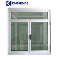 China KDSBuilding Wholesale Aluminium High Security With Double Glazing Anti-Impact Glass Casement Windows for sale