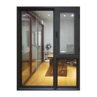 China KDSBuilding New Style Huge Casement Soundproof Best Price Aluminum Swing Impact Glass Windows for sale