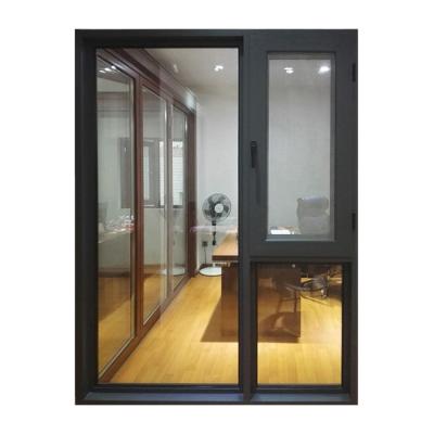 China KDSBuilding New Style Huge Casement Soundproof Best Price Aluminum Swing Impact Glass Windows for sale