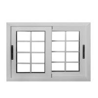 China KDSBuilding Aluminum Windows And Door German White Color Frame Security Grill Metal Window for sale