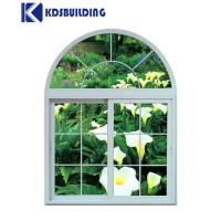 China KDSBuilding Aluminum Windows And Door German White Color Frame Security Grill Metal Window for sale
