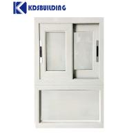 China KDSBuilding Aluminum Windows And Door German White Color Frame Security Grill Metal Window for sale