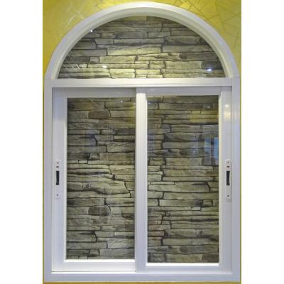 China KDSBuilding Double Glaze Temper Glass Windows Design Arch Aluminum Sliding Window for sale