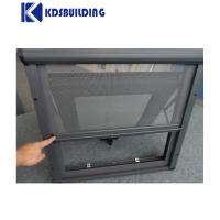 China KDSBuilding Awning Window Double Glazed Soundproof Top Hung Aluminum House Window Styles for sale