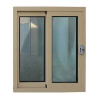 China KDSBuilding Modern Design High Energy Efficient  Aluminium Frame Sliding Glass Window With Mosquito Net for sale