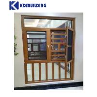 China Anti Dust Hydrophobic American Nfrc Window Net Double Leaf Aluminum Alloy Casement Door for sale