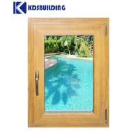 China Anti Dust Hydrophobic American Nfrc Window Net Double Leaf Aluminum Alloy Casement Door for sale
