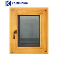 China Anti Dust Hydrophobic American Nfrc Window Net Double Leaf Aluminum Alloy Casement Door for sale
