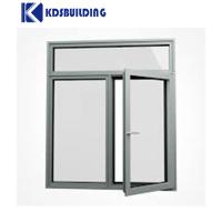 China KDSBuilding Energy Saving Hurricane Impact Proof Burglar Bars Aluminum Tilt And Turn Window for sale