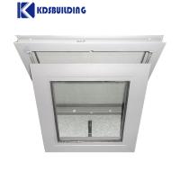 China Small French Aluminum Windows Australian Standard Kdsbuilding White Top Hung Retractable Price Vertical Awning Roof Window for sale