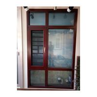 China KDSBuilding Storm Proof Windows Xiamen Manufacturer Aluminum casement  Windows With Security Grille for sale