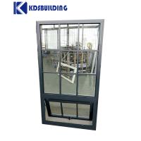 China AS2047 Fix Aluminum Ventilation Glass large Awning Windows Awning Outdoor Window With Grill Design for sale