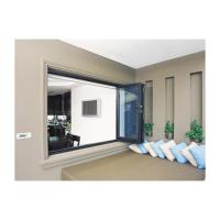 China KDSBuilding AS2047 Soundproof Heat Insulated Bi-folding Fold Up Huge Aluminum Glass Windows for sale