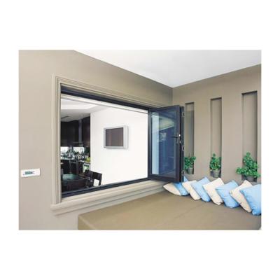 China KDSBuilding AS2047 Soundproof Heat Insulated Bi-folding Fold Up Huge Aluminum Glass Windows for sale