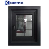 China Veranda Custom Made 3 Or 4 Ft Patio Resistance Grill Design Windows And Aluminum Casement Door for sale