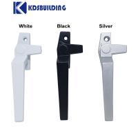 China KDSBuilding Security Window Grille Design And Gate Champagne And Grey Color Frame Aluminum Casement Window for sale