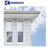China KDSBuilding New Design Aluminium Double Glazed Sash Single Hung Vertical Sliding Window With Electric Window Film for sale