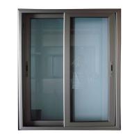 China KDSBuilding  Double Laminated Soundproof Glass Models Aluminium Sliding Windows With Solar Window Film for sale