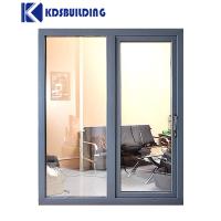 China KDSBuilding  Double Laminated Soundproof Glass Models Aluminium Sliding Windows With Solar Window Film for sale