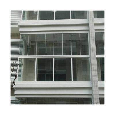 China Price Of Aluminium Frameless Glass Railing Be Folding Doors And Windows Dubai With Thin Frame Horizontal Slide for sale