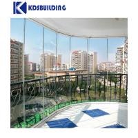 China Price Of Aluminium Frameless Glass Railing Be Folding Doors And Windows Dubai With Thin Frame Horizontal Slide for sale