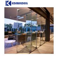 China Price Of Aluminium Frameless Glass Railing Be Folding Doors And Windows Dubai With Thin Frame Horizontal Slide for sale