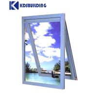 China KDSBuilding Different Windows Colors Thermal Break Transom Laminated Glass Aluminum Awning  Roof Window for sale