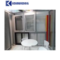 China KDSBuilding Different Windows Colors Thermal Break Transom Laminated Glass Aluminum Awning  Roof Window for sale