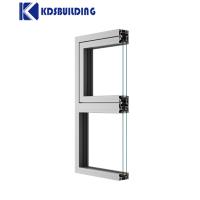 China KDSBuilding New Design Hot Sells Triple Glazed Guangdong Aluminum Casement Doors And Window With Grille for sale