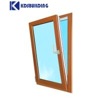 China KDSBuilding NFRC Hurricane Proof Impact  Living Home Brake Bridge Aluminum Tilt And Turn Window for sale