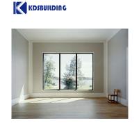 China KDSBuilding Residential Living Room Soundproof Aluminium Sliding Windows  With Security Grill for sale