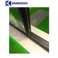 China Double Glazed Window Grills Design Pictures For Sliding Windows Color Blue Glass For Balcony for sale