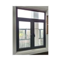 China Commercial Customized Double Panel Energy Efficient Aluminium Casement German Window For House for sale